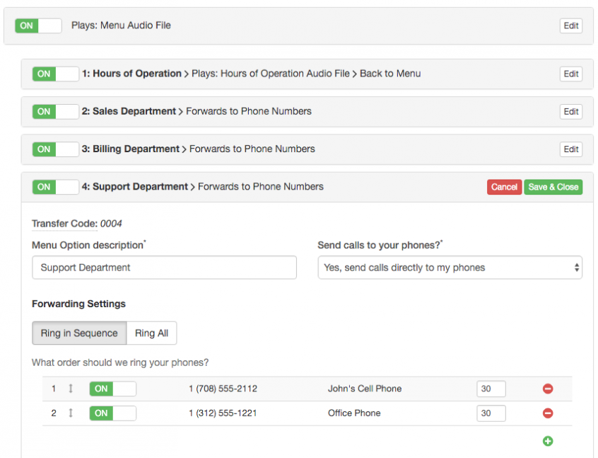 5 Call Menu Examples for Your Phone Tree