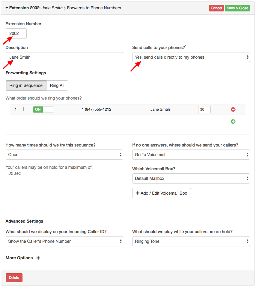 How to Add Multiple Digit Extensions – Talkroute Support